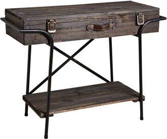 Aubry Gaspard Aubry Gaspard - Console valise en bois Voyage