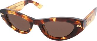 Bottega Veneta Sonnenbrille - BV1350S-002 - Gr. unisize - in Braun - f&uuml;r Damen