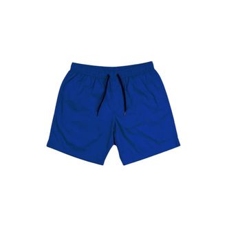 Garment Workshop Bestickte Beach Shorts - - Swimwear - Herren - Blau - L