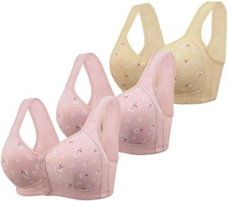 Generic Bustier femme rembourr&eacute; ne laisse pas de traces sur le dos, soul&egrave;ve la poitrine, sous-v&ecirc;tements fronc&eacute;s, doux, doux pour la peau, boucle ouverte &agrave; lav