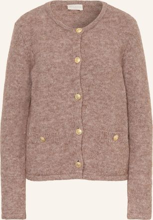 Milano Milano Italy Strickjacke Mit Alpaka beige