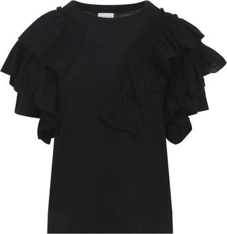 Dries Van Noten Femme, Blouses et Chemises, Noir, Taille: 42 FR T-shirt