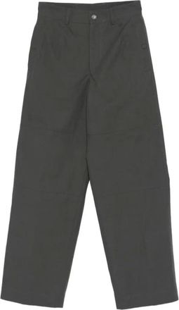 Dries Van Noten Pantalon droit - Homme - Pantalons - Gris - Taille: M