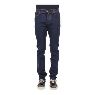 Jacob Cohen Jean Slim Nick - Homme - Jeans - Bleu - Taille: W38