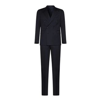 Tagliatore Bruce Suit - - Suits - Herren - Blau - M