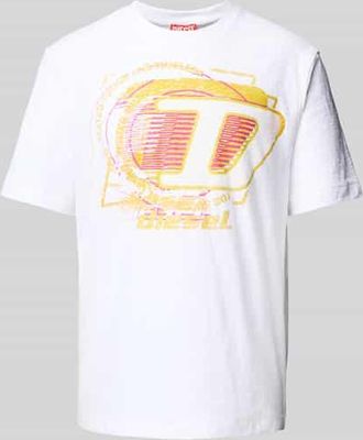Diesel T-Shirt mit Label-Print