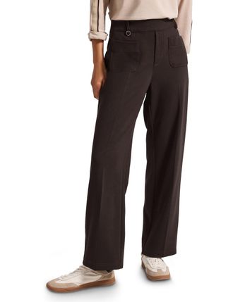 Street One Straight Leg Hose deep Roast Brown 44