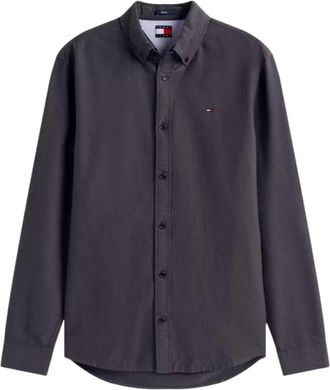 Tommy Hilfiger Homme, Chemises, Gris, Taille: M Oxford Shirt