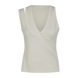 CHRISTOPHER ESBER Trio Strap Tank - - Tops - Damen - Wei&szlig; - 2XS