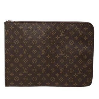 Louis Vuitton Pre-owned Canvas Clutch - - Pre-owned - Damen - Braun - ONE SIZE