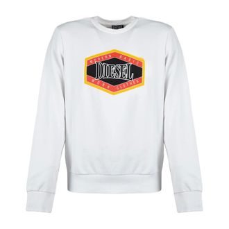 Diesel Sweat - Homme - Sweatshirts et sweats &agrave; capuche - Blanc - Taille: XL