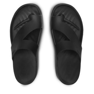 Crocs Zehentrenner Crocs Getaway Platform Toe Loop 210834 Schwarz