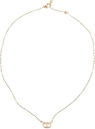 Valentino Garavani VLogo Signature Ball-chain Necklace
