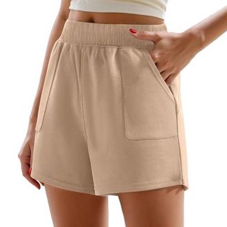 Generic Bermuda Femme Tendance 2022 Bain Fluide Rouge Leger Vetements Crochet Maternit&eacute; Imprim&eacute; Ultra One Survetement Creme Au Int&eacute;rieur Jodhpur Culotte Debar