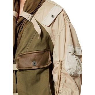 Isabel Marant Veste multi-mati&egrave;res Julissa asym&eacute;trique