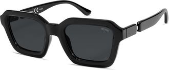 Sojos Retro Polarisierte Quadratisch Sonnenbrille Damen Herren Vintage Sechseck Sonnerbrillen mit UV400 Schutz SJ2377