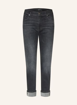 7 For All Mankind Skinny Jeans Relaxed Skinny schwarz