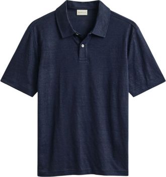 GANT Homme, Tops, Bleu, Taille: L Polo en lin