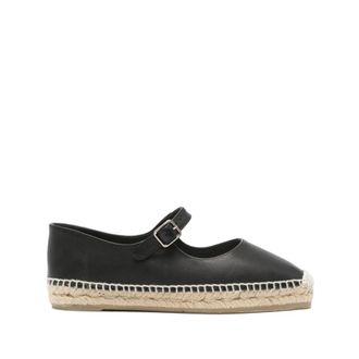 Castaner Schwarze flache Schuhe mit Schnallenverschluss - - Shoes - Damen - Schwarzk - 36 EU