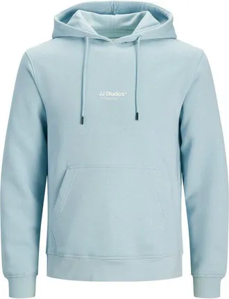 Jack & Jones Plus Size Kapuzensweatshirt JJESOHO SWEAT HOOD NOOS PLS mit Logobranding