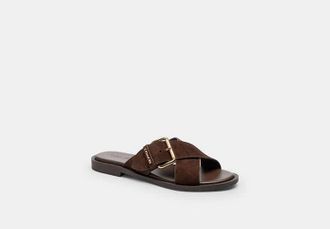 Coach Crisscross Sandale Mit Schnalle