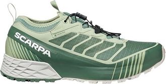 Scarpa Femme Ribelle Run GTX Chaussures, Mineral Green-Gray, 36