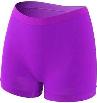 Generic Shorty pour Femme, sous-v&ecirc;tement sans Couture, Couverture compl&egrave;te, Doux et Extensible, Boxer pour Femme Slip Femme Taille Haute Culotte pour Grande T