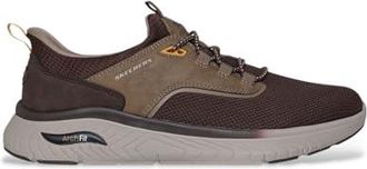 Skechers Homme Arch Fit Crosser-Chozen Basket, Marron (Marron), 43 EU