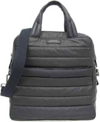 Ferragamo unisex, Pre-owned, Bleu, Taille: ONE Size Sac cabas en nylon Pre-owned