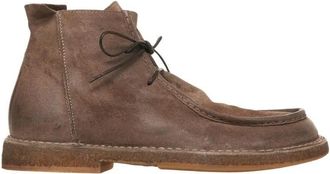 Moma Stiefel - York Suede Ankle Boots - Gr. 44 (EU) - in Braun - f&uuml;r Damen