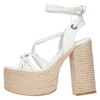 Paloma Barcel&oacute; Femme, Chaussures, Blanc, Taille: 37 EU High Heel Sandales