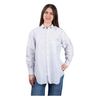 Roy Rogers Femme, Blouses et Chemises, Bleu, Taille: 38 FR Gar&ccedil;on Shirt