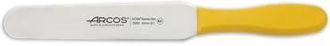 Arcos Küchenspatel Edelstahlklinge 200 mm - Präziser Schnitt, Langlebig - Gelber Polypropylen-Griff - Serie 2900