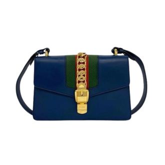 Gucci Pre-owned Pochette Schultertasche - - Pre-owned - Damen - Blau - ONE SIZE
