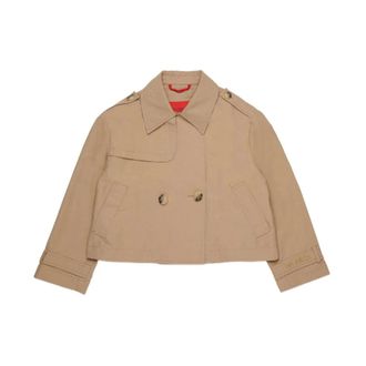 Max & Co. Femme, Vestes, Beige, Taille: 36 FR Veste crois&eacute;e