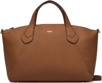 HUGO BOSS Handtasche BOSS Lenah M 50563396 Braun