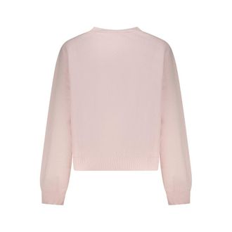 Tommy Hilfiger Embossed Logo Cotton Sweatshirt - Pink