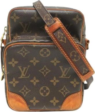 Louis Vuitton Sac bandouli&egrave;re vintage monogramme Pre-owned - Femme - Pre-owned - Brun - Taille: ONE Size