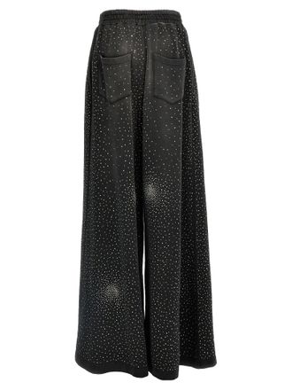 Giuseppe Di Morabito Rhinestone-Embellished Joggers - Black