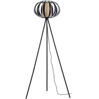 Lindby Lampadaire Tamira en m&eacute;tal pour salon & salle &agrave; manger