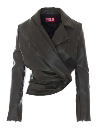 Diesel Casualjacke - Gr&uuml;n