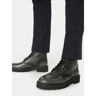 Pepe Jeans London Schn&uuml;rstiefeletten Pepe Jeans Durham Rub PMS50253 Schwarz