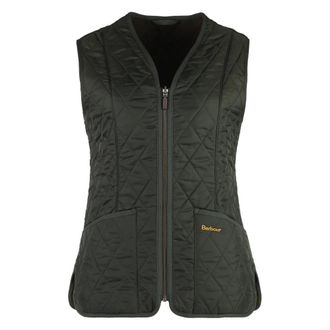 Barbour Gepolsterte Weste mit Fleecefutter - - Jackets - Damen - Gr&uuml;n - L