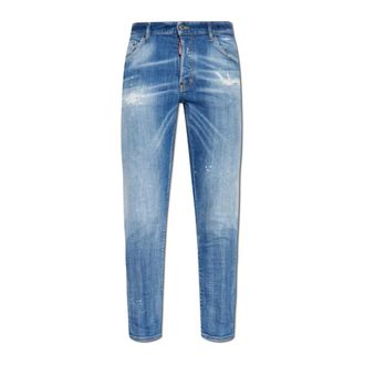 Dsquared2 Homme, Jeans, Bleu, Taille: 2XL Jean Skater