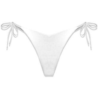 Saint Barth Femme, Maillots de bain, Blanc, Taille: ONE Size Bowties