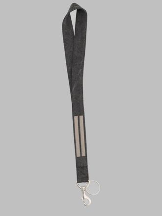 Rick Owens Cotton Canvas Neck Lanyard - Gray
