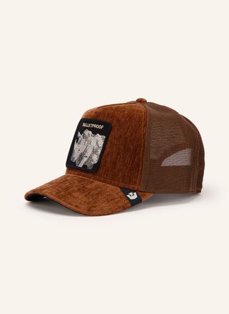 Goorin Brothers Goorin Bros. Cap Iced Rhino Mit Schmucksteinen braun