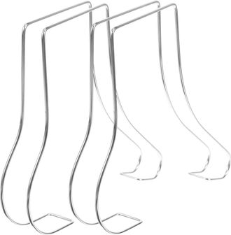 NUOBESTY 2 St&uuml;ck Edelstahl Schuhspanner f&uuml;r Sandalen und High Heels Schuhformhalter Schuhdisplay Stabile Verformungsfeste Schuhst&uuml;tze f&uuml;r Damen Schuhpr&auml;sentati