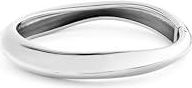 Calvin Klein Bracelet Jonc pour Femme Collection SCULPTED en Acier Inoxidable - 35000817