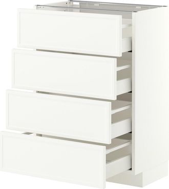 IKEA METOD / MAXIMERA Unterschr., 4 Fronten/4 Schubladen